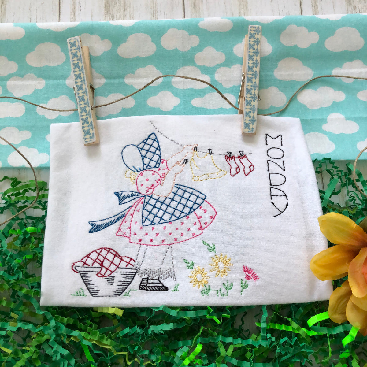 Little Susan Monday – Snuggle Puppy Applique