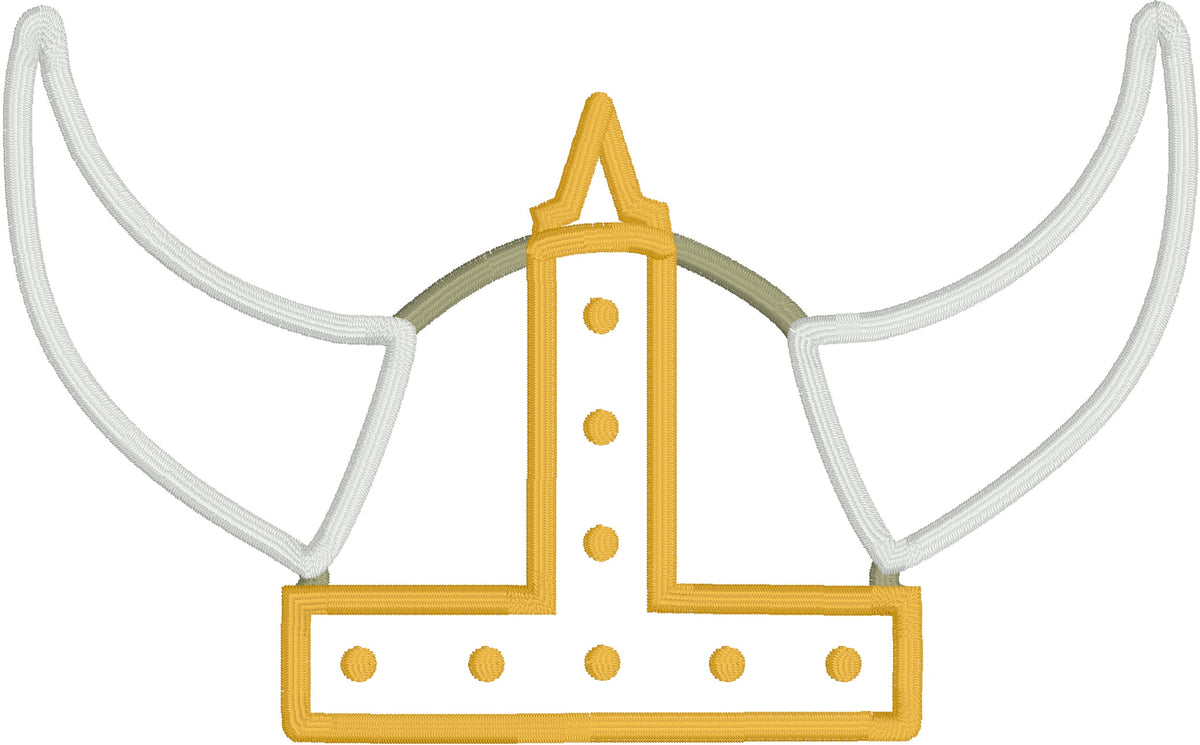 Viking Helmet – Snuggle Puppy Applique